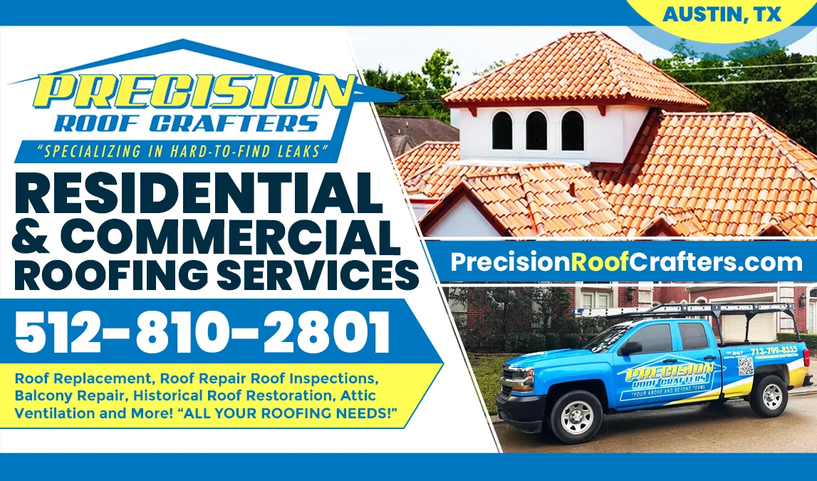 Recent Roofing Projects in Austin | Precision Roof Crafters
